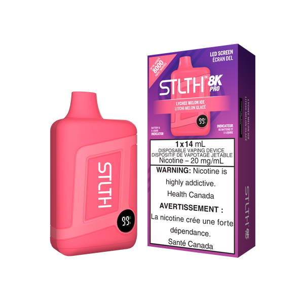 Lychee Melon Ice STLTH 8K PRO Disposable